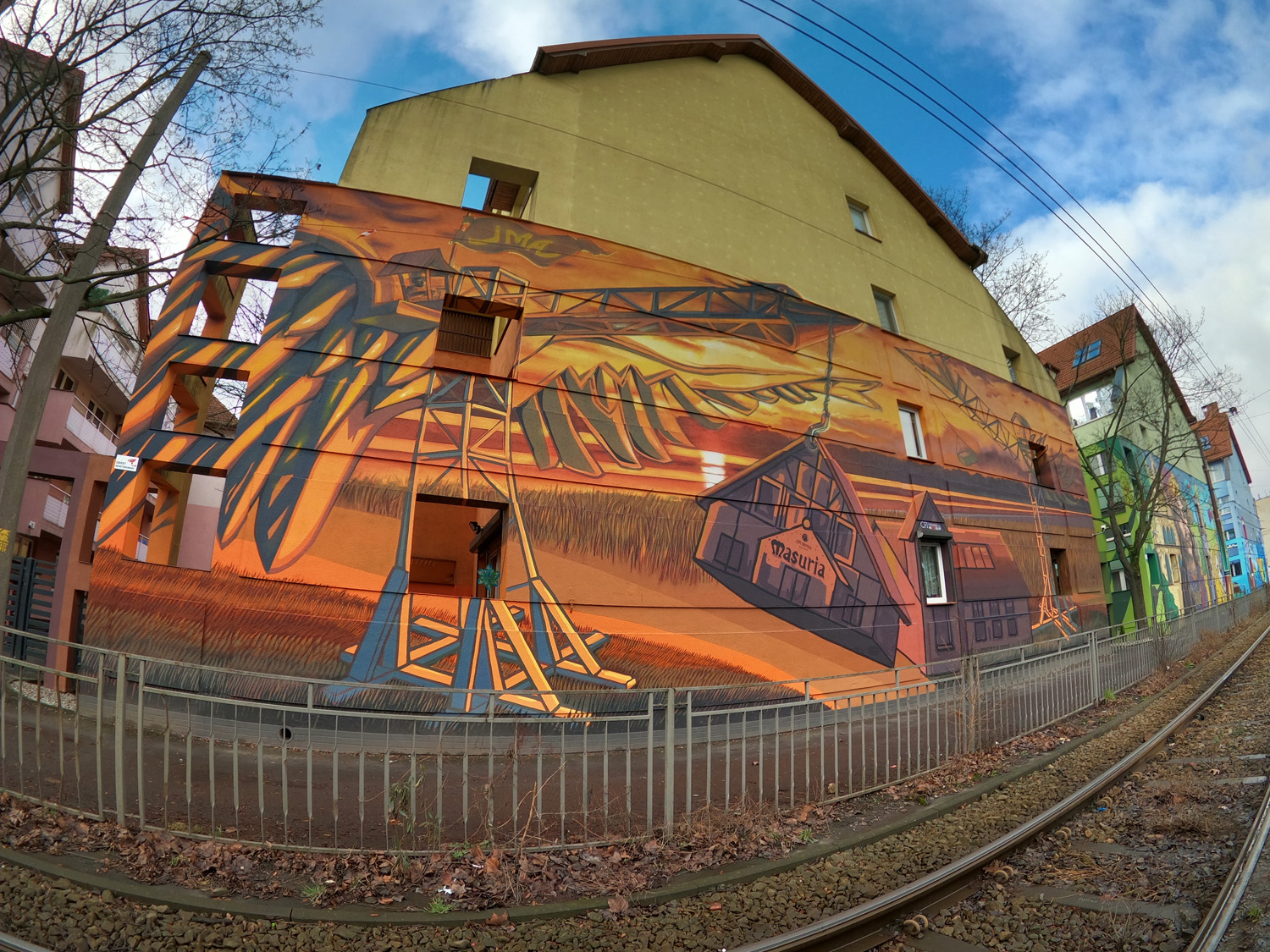 TBS Opolska - Mural Szop